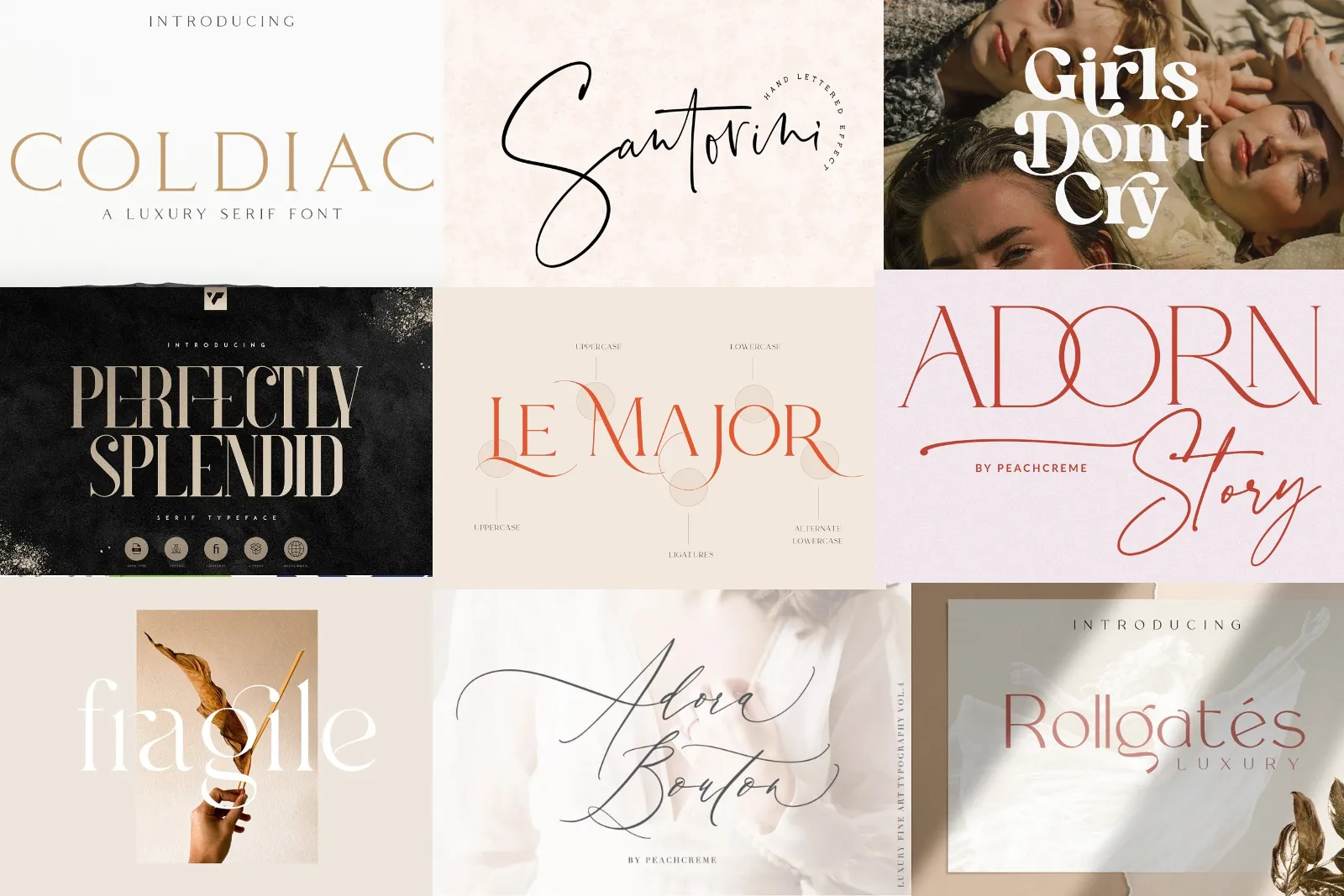 10 Best Luxury Fonts for Graphic Design