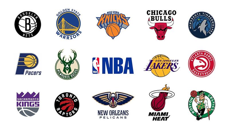 14 Best NBA Logos of All Time