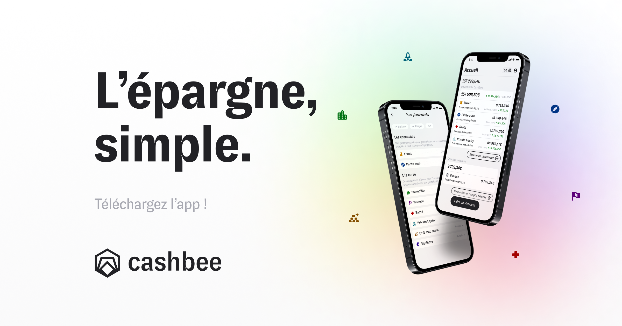 Cashbee — Les meilleurs placements, dans votre poche