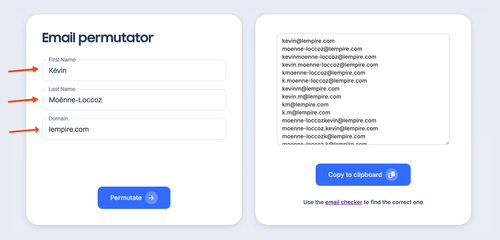 Free Email Permutator | Generate Multiple Addresses in seconds