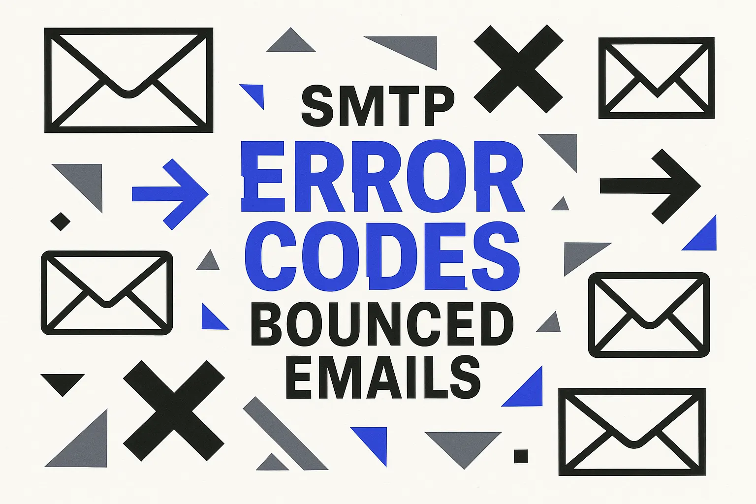 How to interpret SMTP error codes for bounced emails