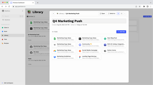 Best Session Manager Extensions for Chrome | Partizion
