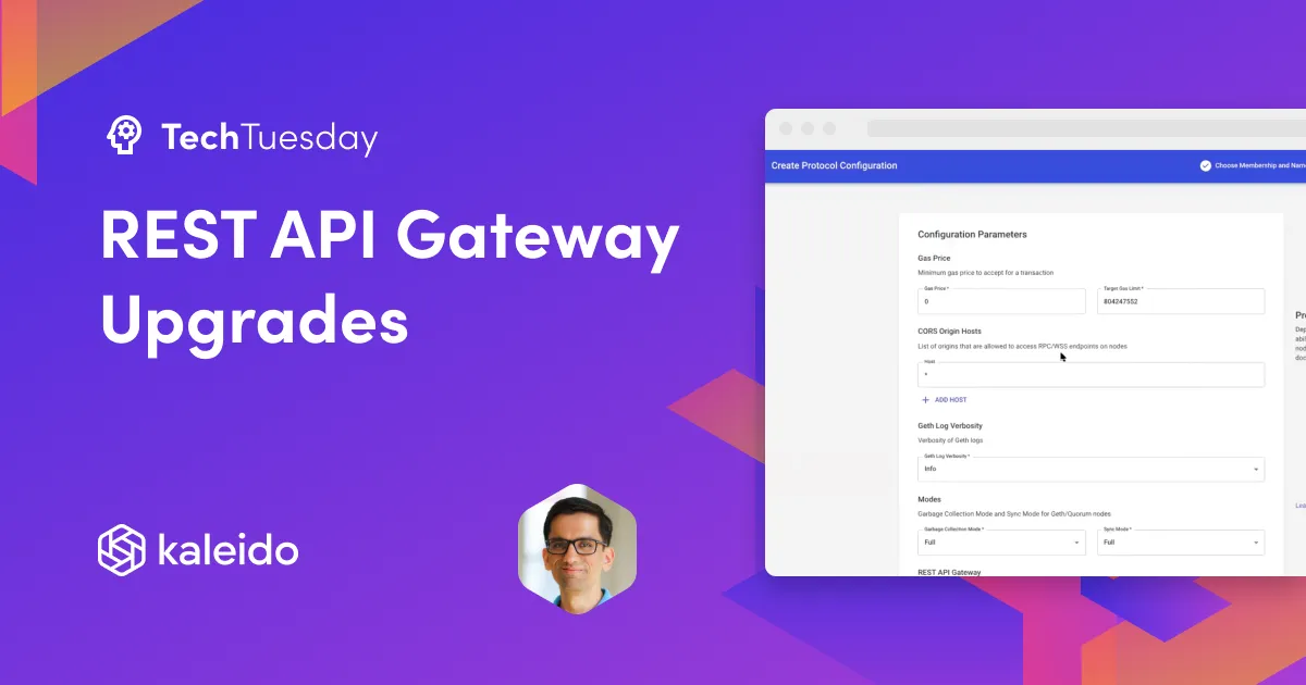 REST API Gateway Upgrades