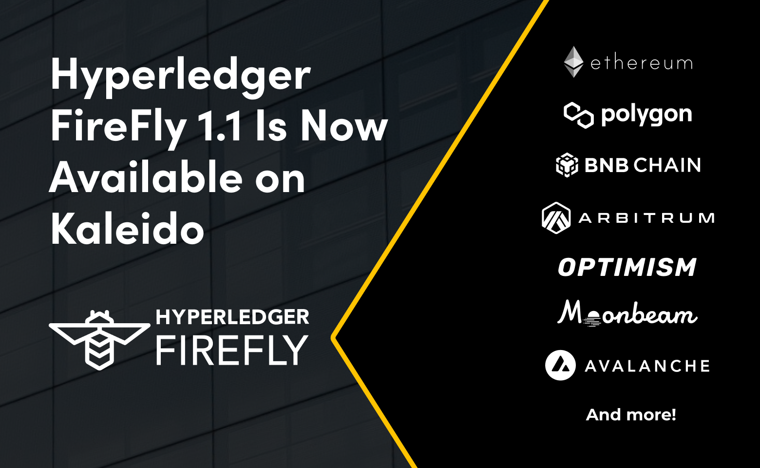 Product Announcement: Hyperledger FireFly 1.1 Is Now Available