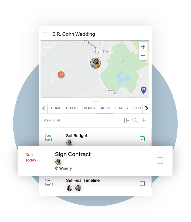 Live Event Project Management | There.App