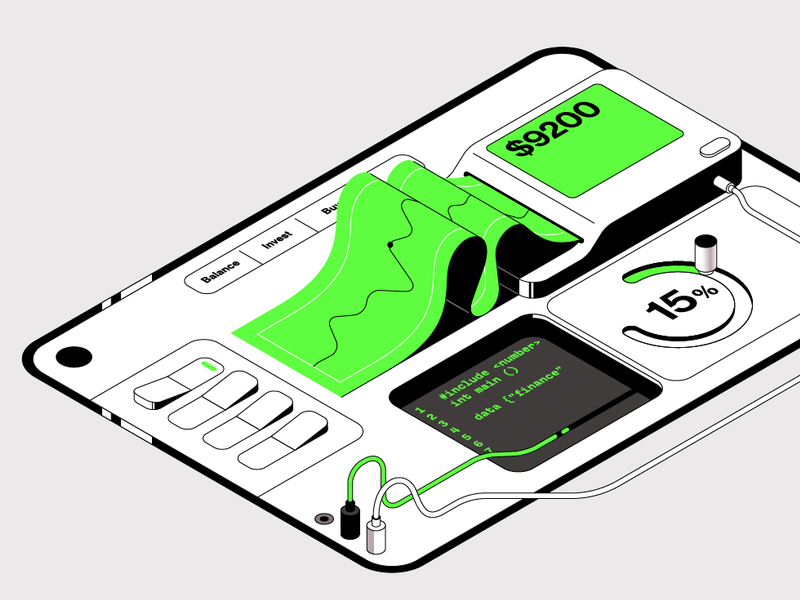 Web3 illustration — Vector design, SVG, PNG