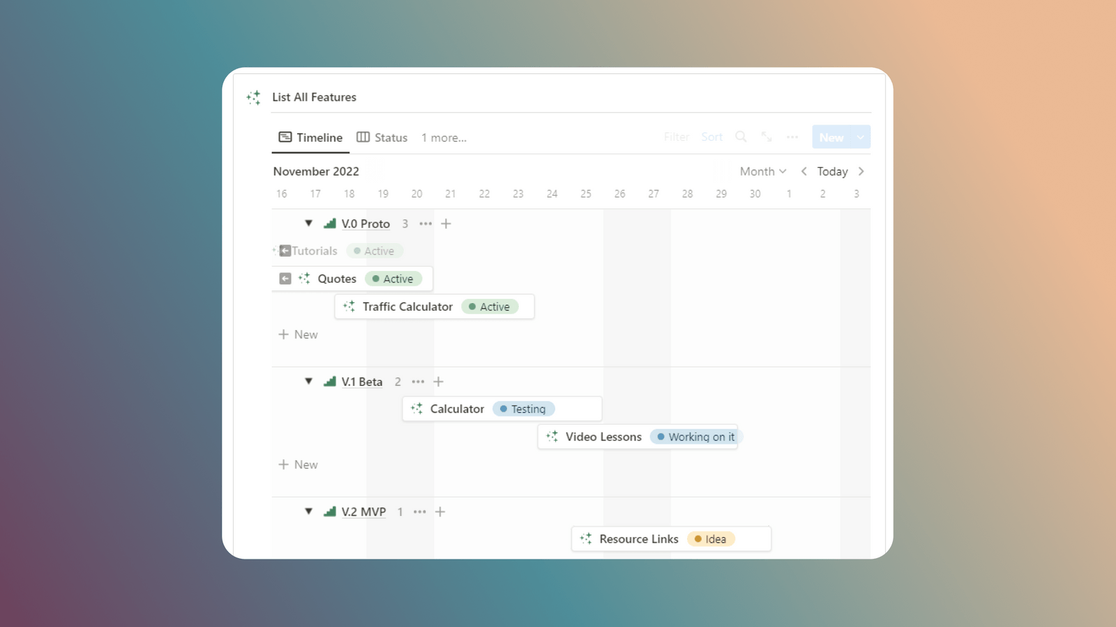 9 Essential Notion Timeline View Templates (2023)
