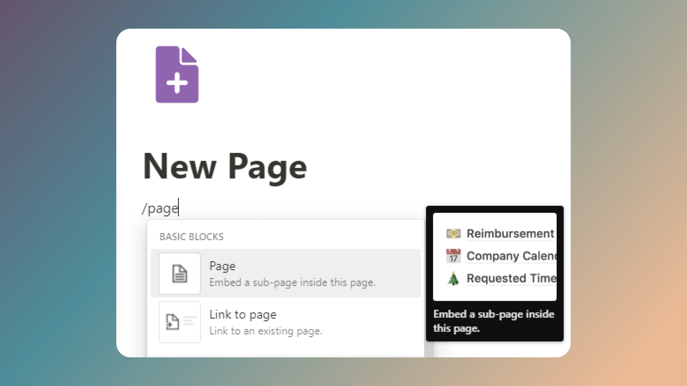 How To Create A New Page In Notion