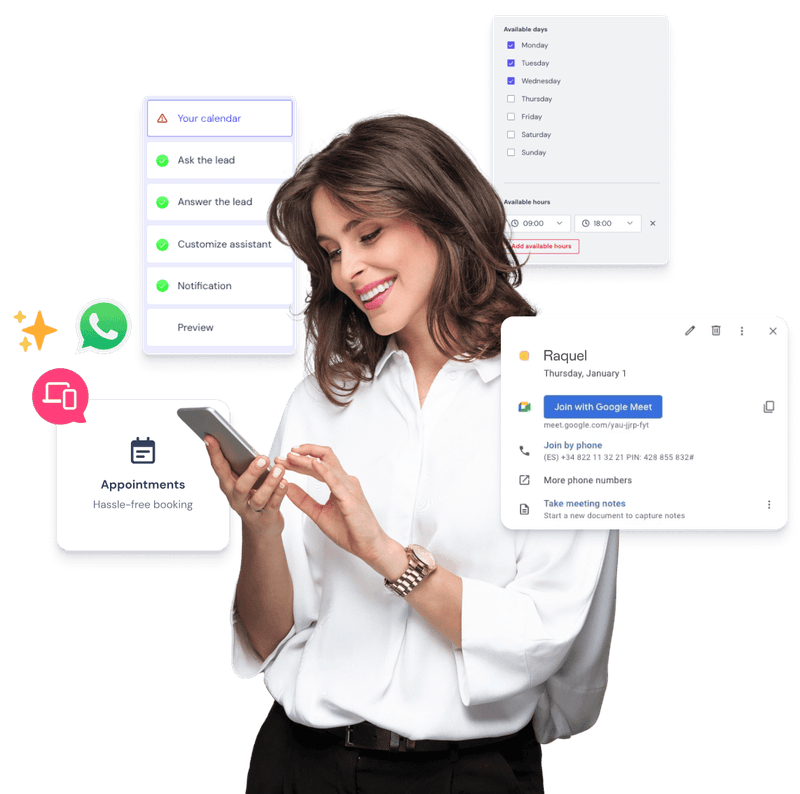 AI Chatbot Generator for Conversational Experiences | Landbot