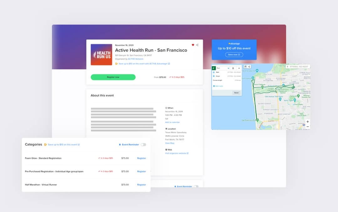 Features | ACTIVEWorks Endurance