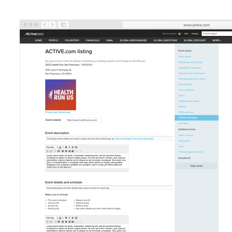 ACTIVE.com | ACTIVE Network