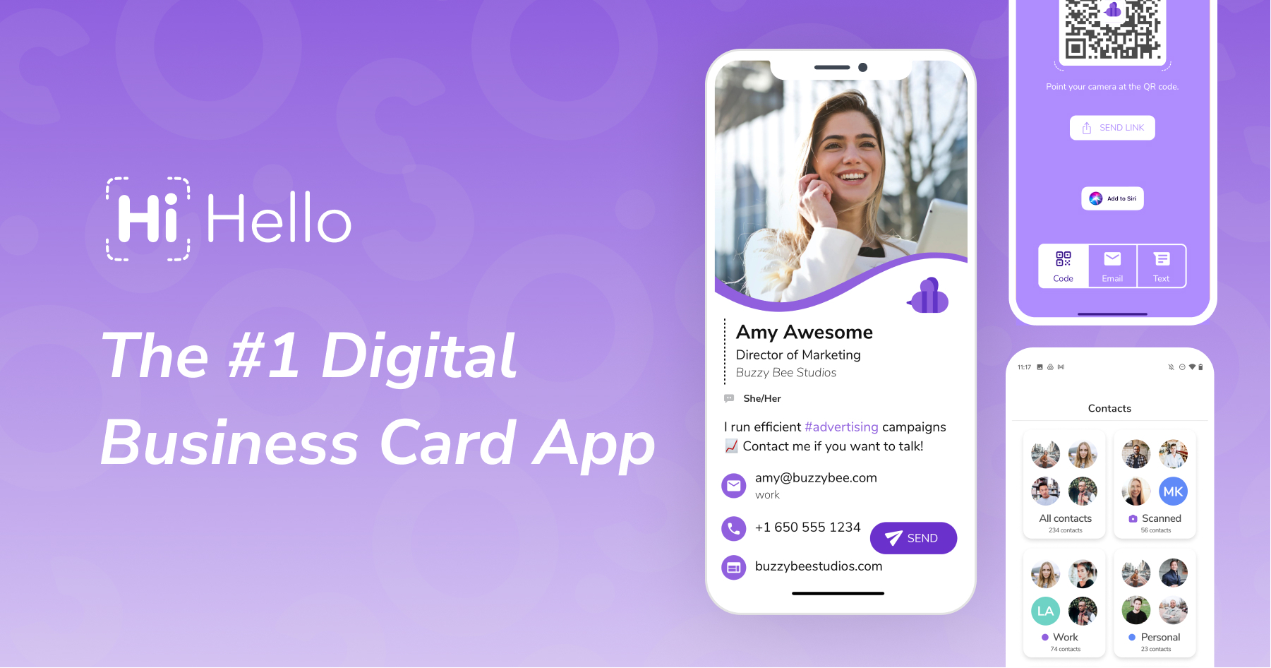 Pricing for Digital Business Card Subscription - HiHello
