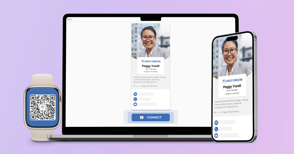 Share Digital Business Cards - HiHello