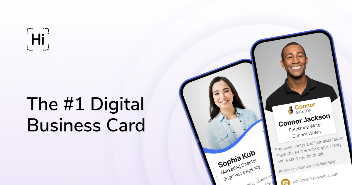 #1 Digital Business Card - Free Forever