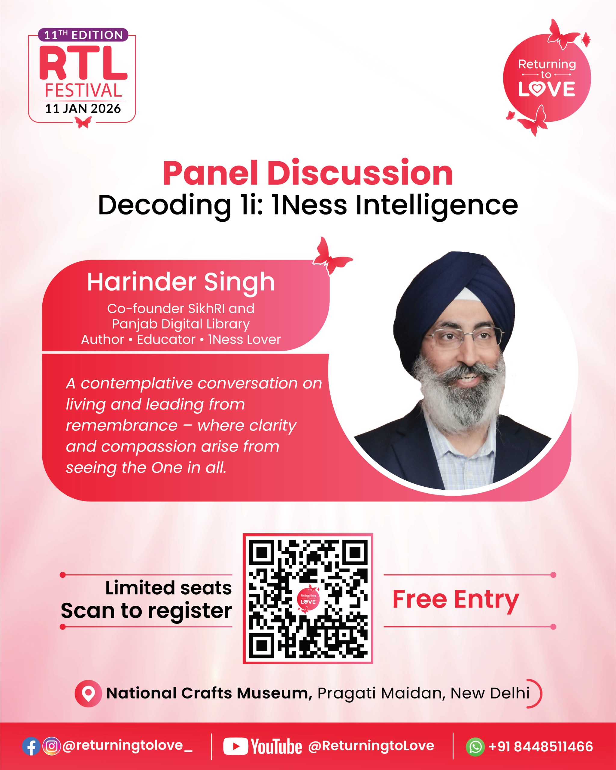 Decoding 1i: INess Intelligence - Jan 11, 2026 | SikhRI Events