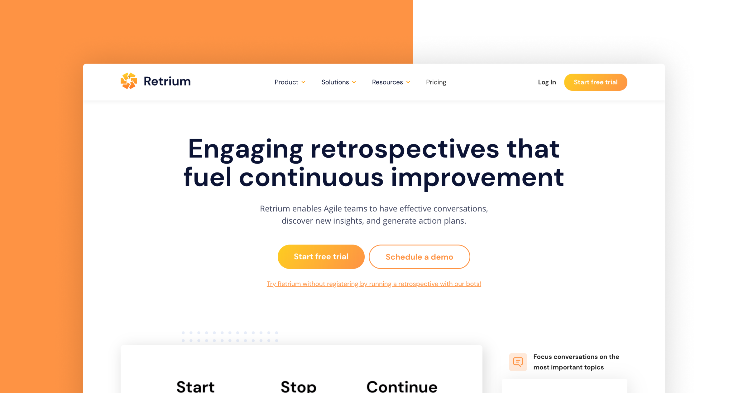 Retrospectives Made Easy for Scrum & Agile Teams | Retrium