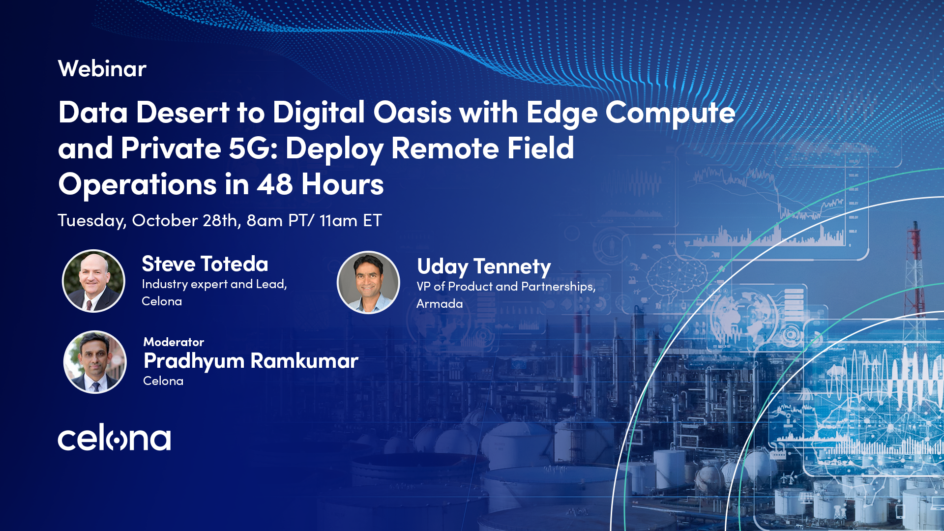 Data Desert to Digital Oasis with Edge Compute and Private 5G: Deploy ...