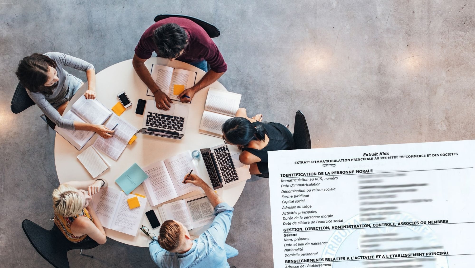 Extrait KBIS Infogreffe