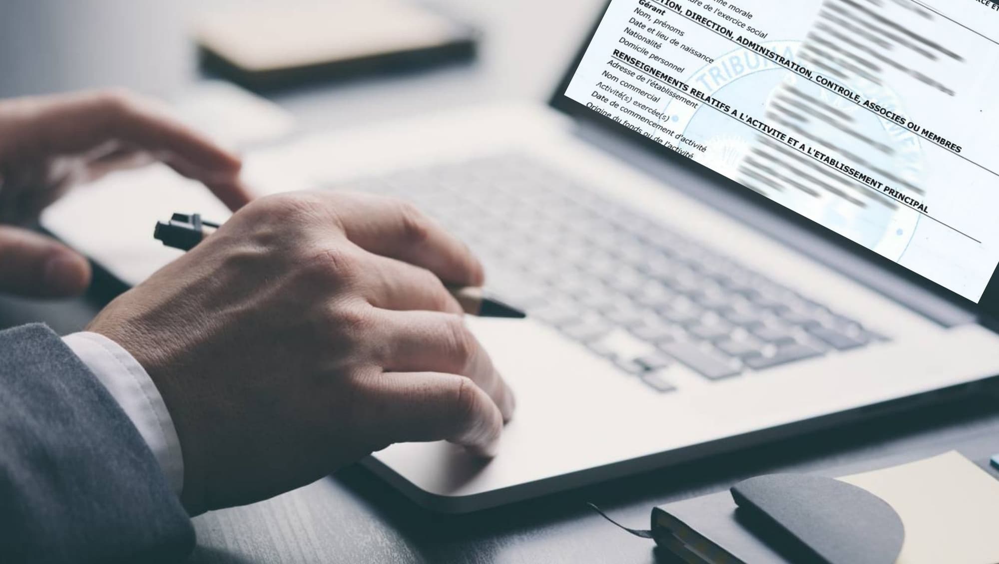 Extrait KBIS Infogreffe