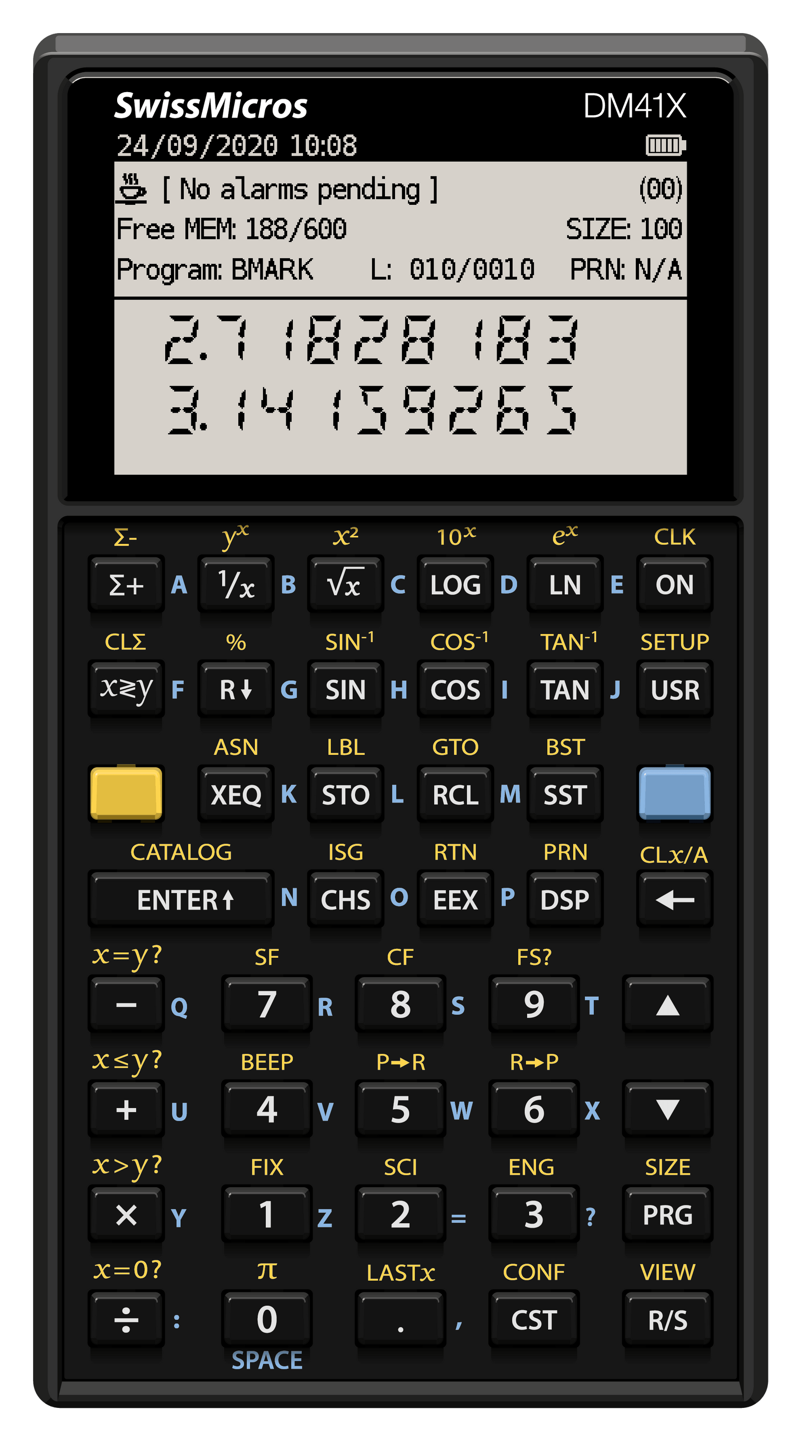 SwissMicros Model DM41X RPN Calculator