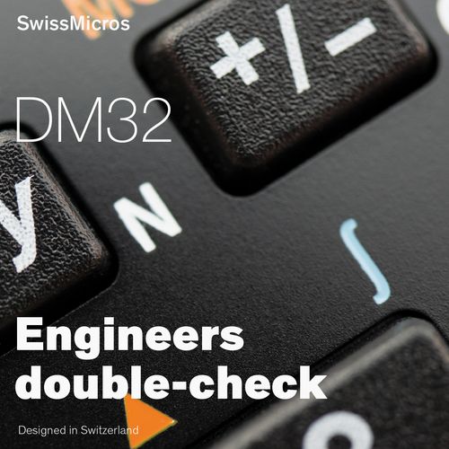 SwissMicros Model DM32 RPN Calculator