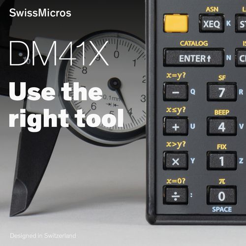 SwissMicros Model DM41X RPN Calculator