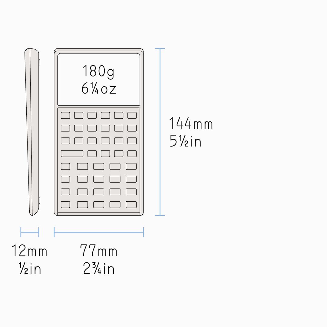 SwissMicros R47 Scientific Calculator RPN Calculator