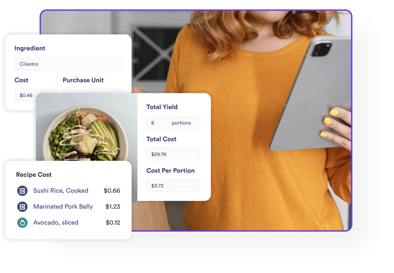 Accurate Food Costing App | Recipe Cost Calculator | meez
