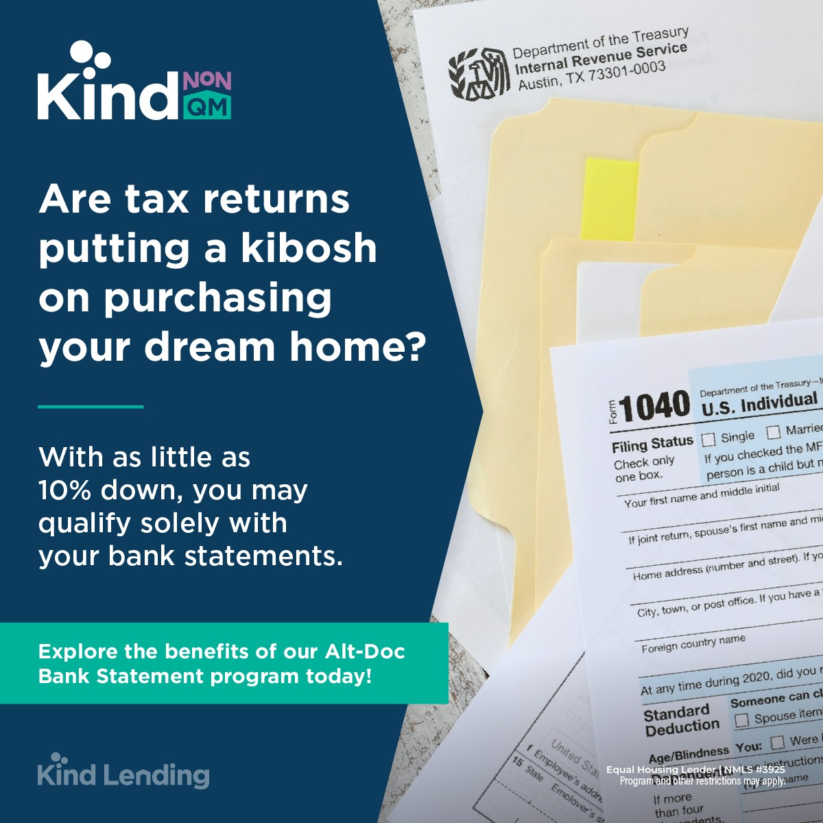 Qualify for Homeownership with Kind Lending's Alt-Doc Bank Statement ...