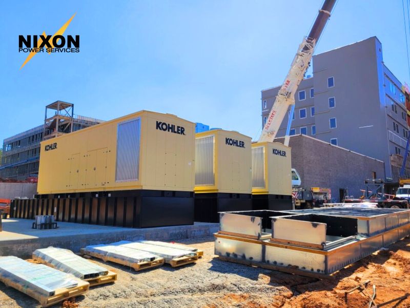 3 X 1,500 KVA DIESEL GENERATORS FOR A NEW HOSPITAL FACILITY IN THE USA