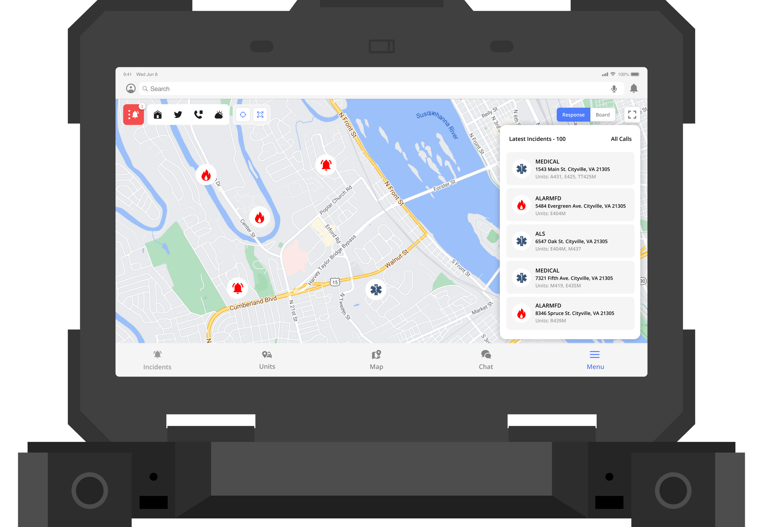 Fire Mobile Responder App | EMS Mobile Responder App