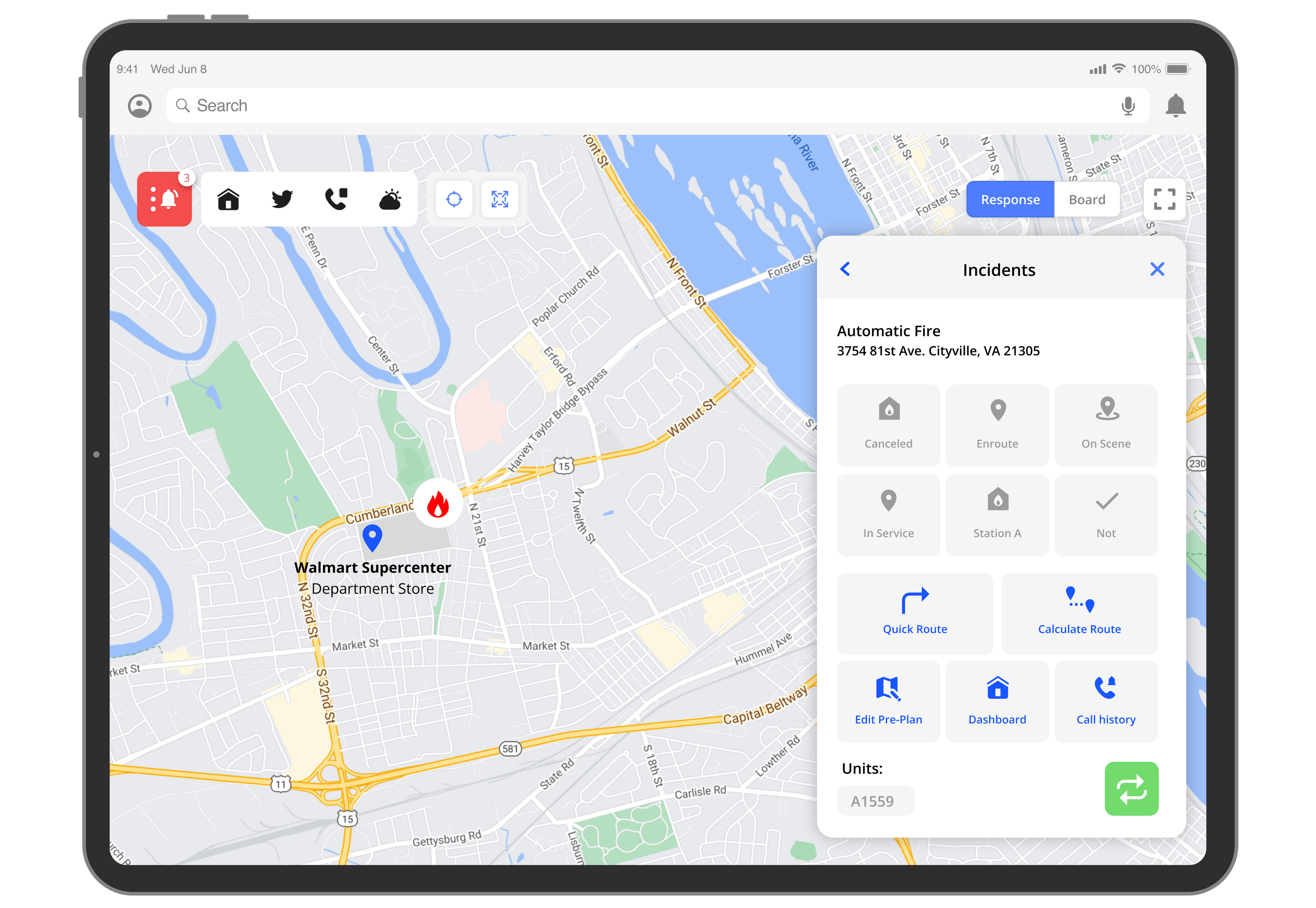 Mobile Responder | First Responder App | Fire Response App
