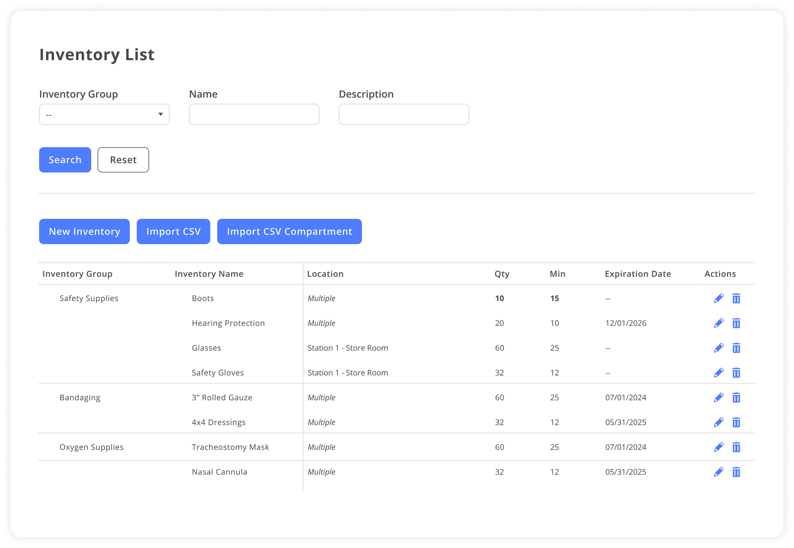 First Due | Assets & Inventory