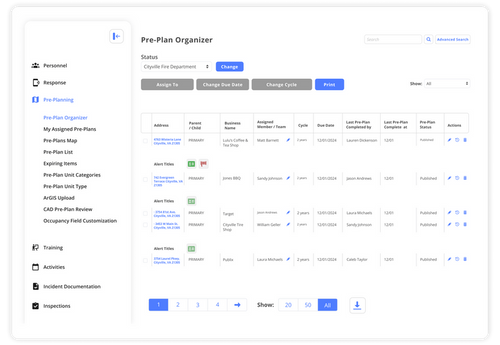 Pre-Incident Planning Software | Fire Department Pre-Plans