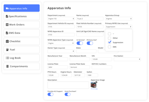 Assets & Inventory Management Software for Fire & EMS