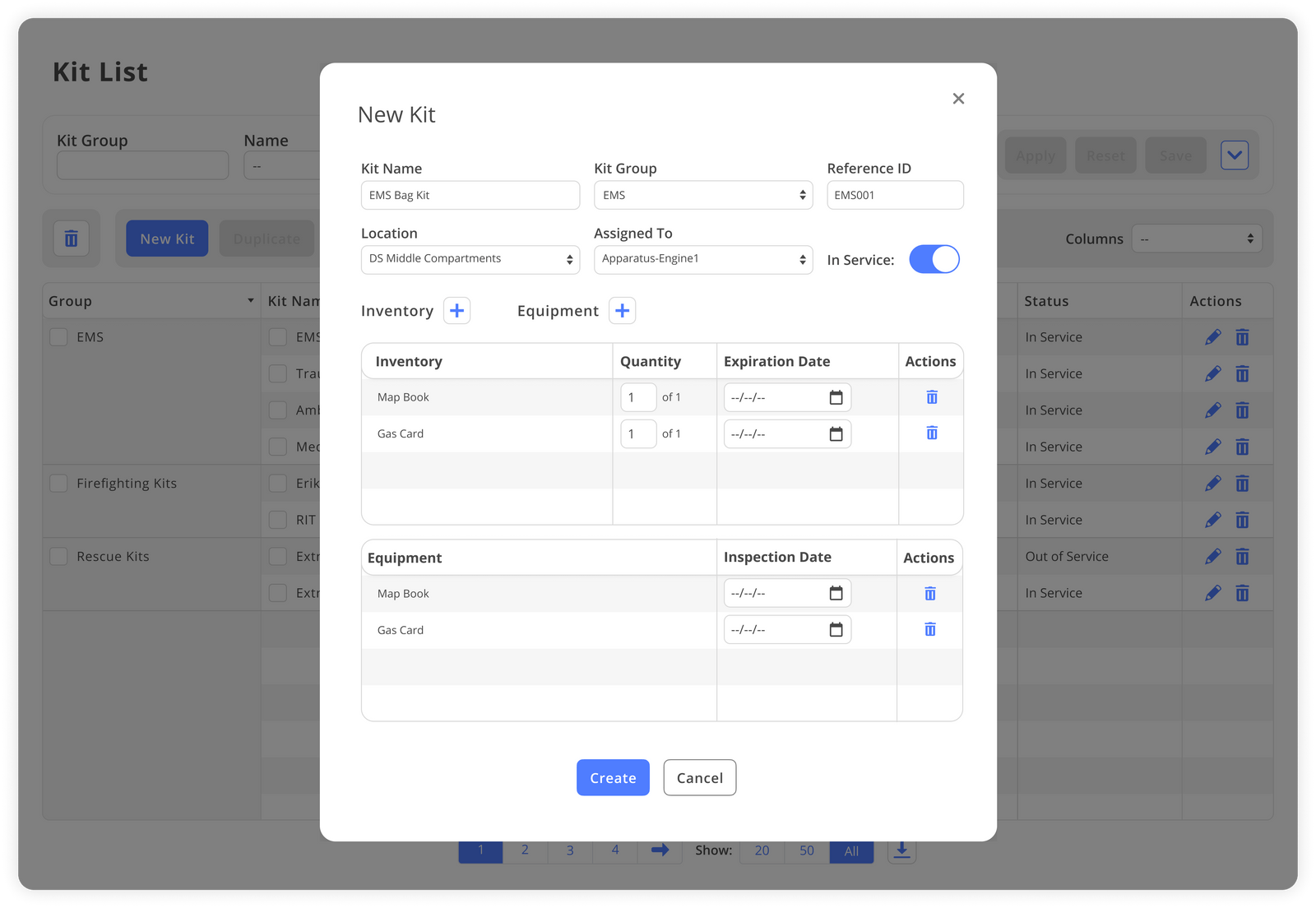 First Due | Assets & Inventory