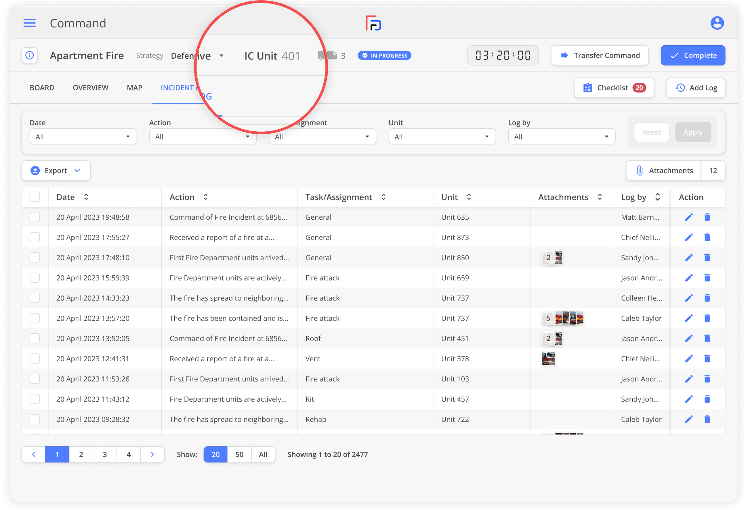 Incident Command Software | Fire Incident Command Software