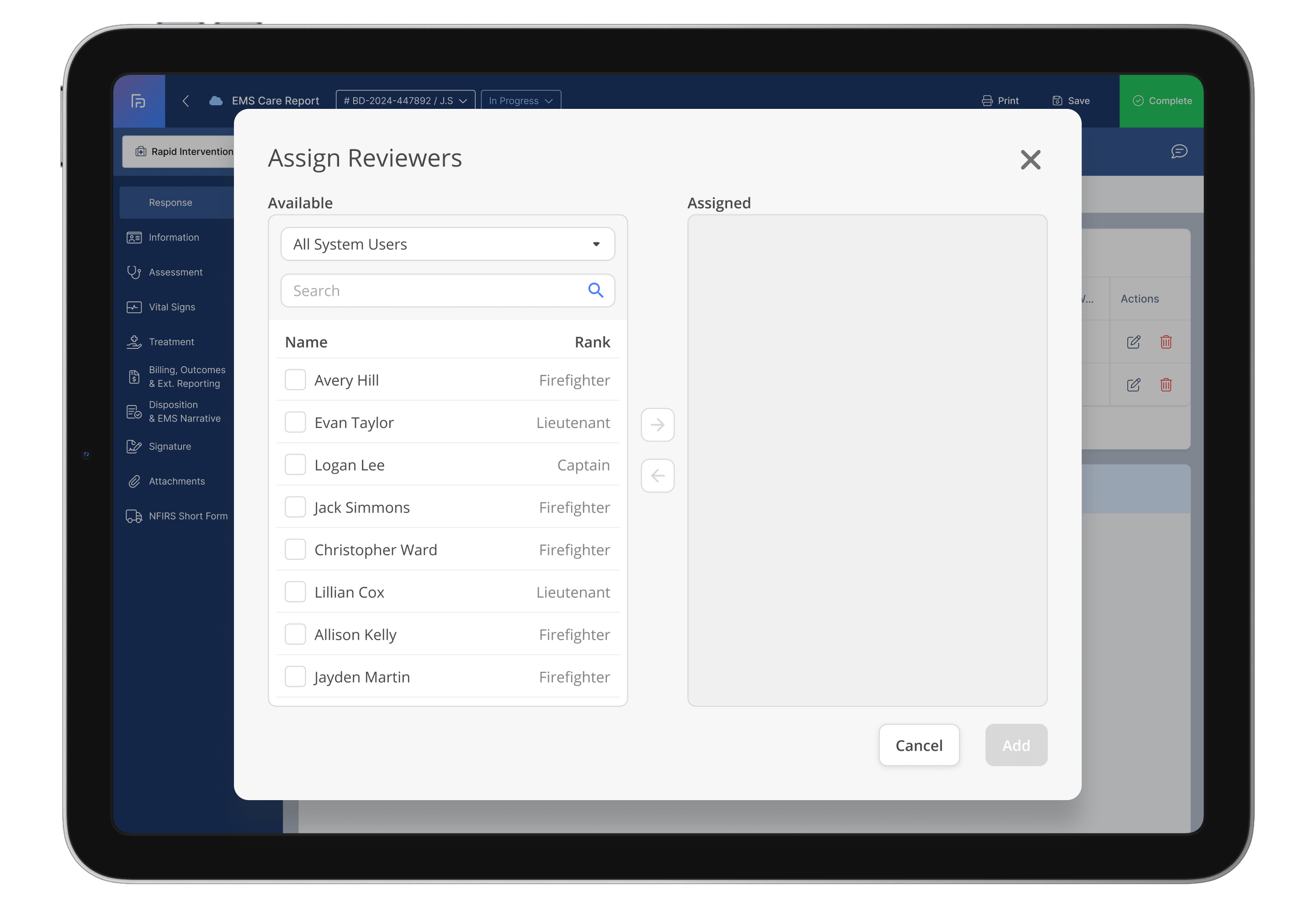 ePCR Software | ePCR Reporting Software for EMS and Fire