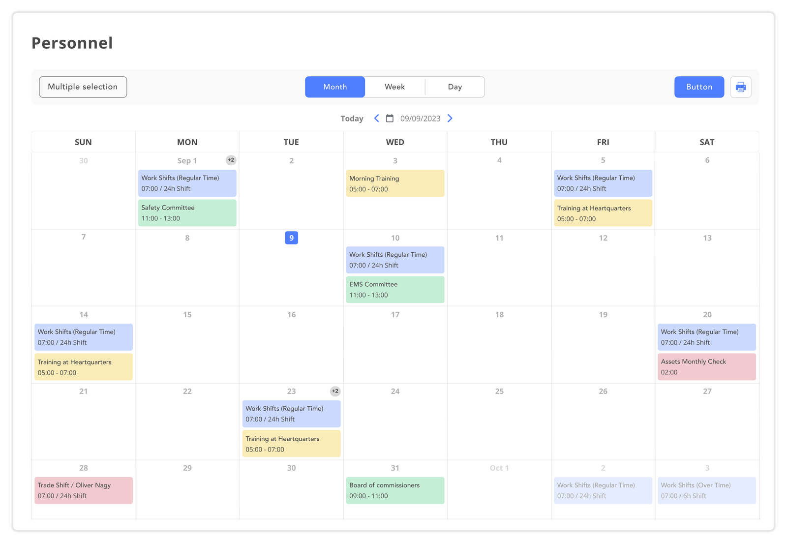 Scheduling & Personnel | Fire & EMS Personnel Scheduling Software