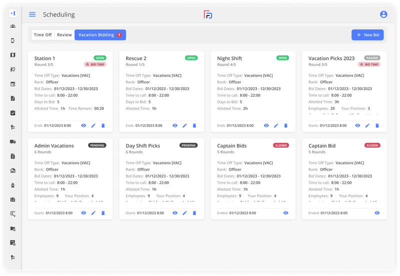 Scheduling & Personnel | Fire & EMS Personnel Scheduling Software