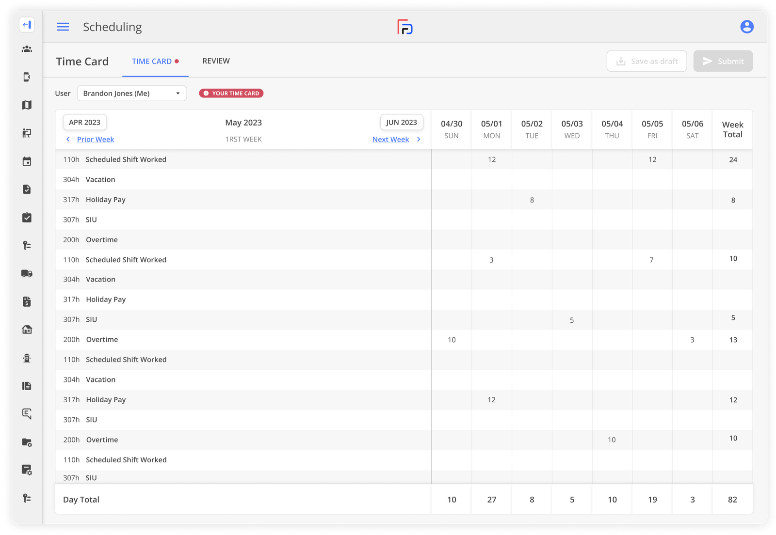 First Due | Scheduling & Personnel