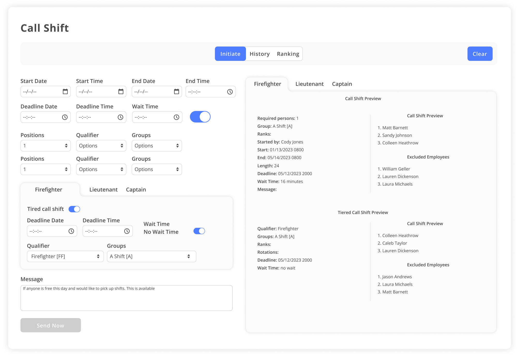 Scheduling & Personnel | Fire & EMS Personnel Scheduling Software