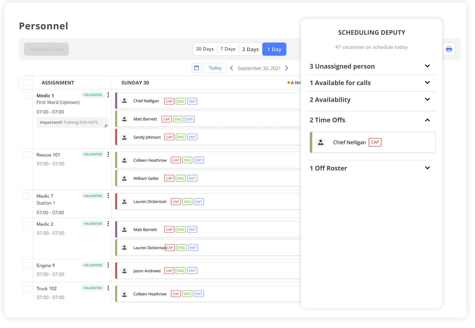 EMS Scheduling Software | EMS Scheduler