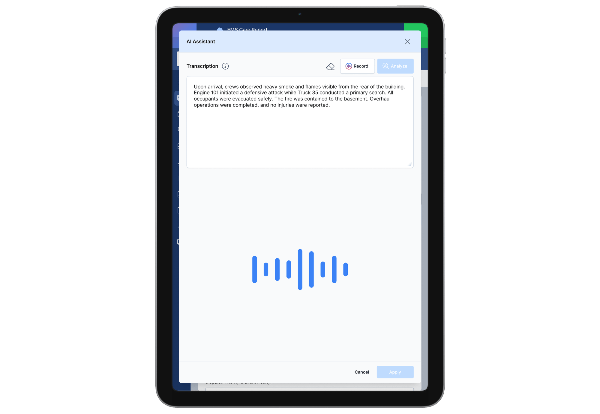 ePCR Software | ePCR Reporting Software for EMS and Fire