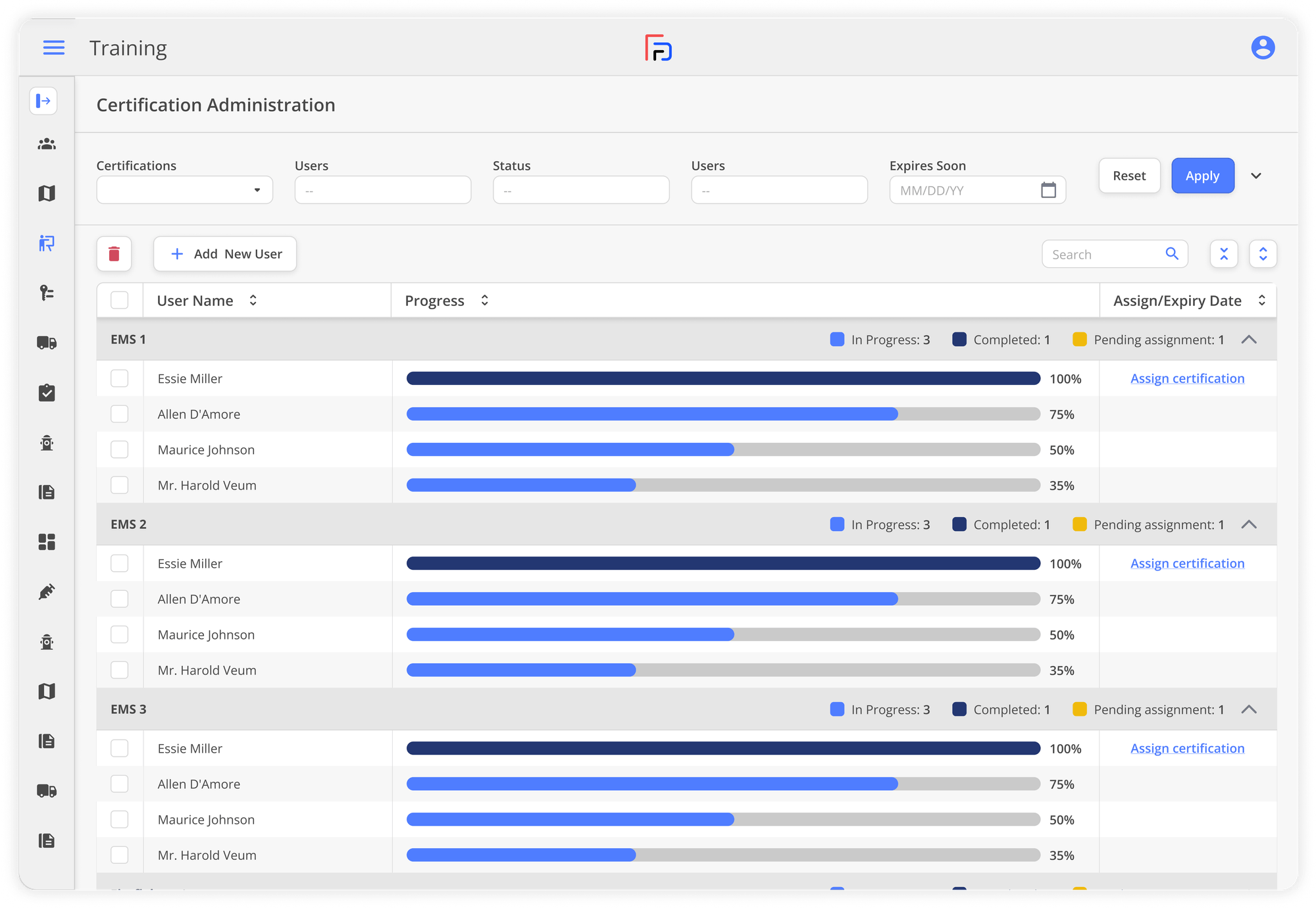 Fire Department Training and LMS Software | First Due Training and LMS ...