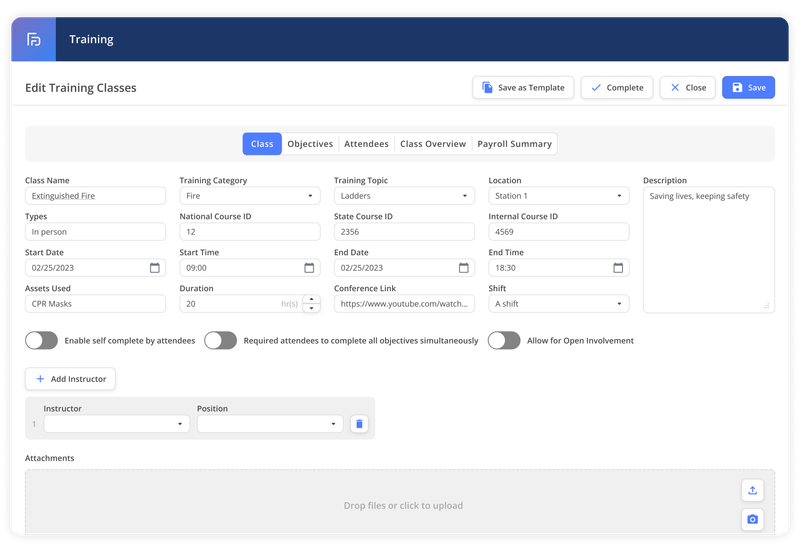 Fire Department Training and LMS Software | First Due Training and LMS ...
