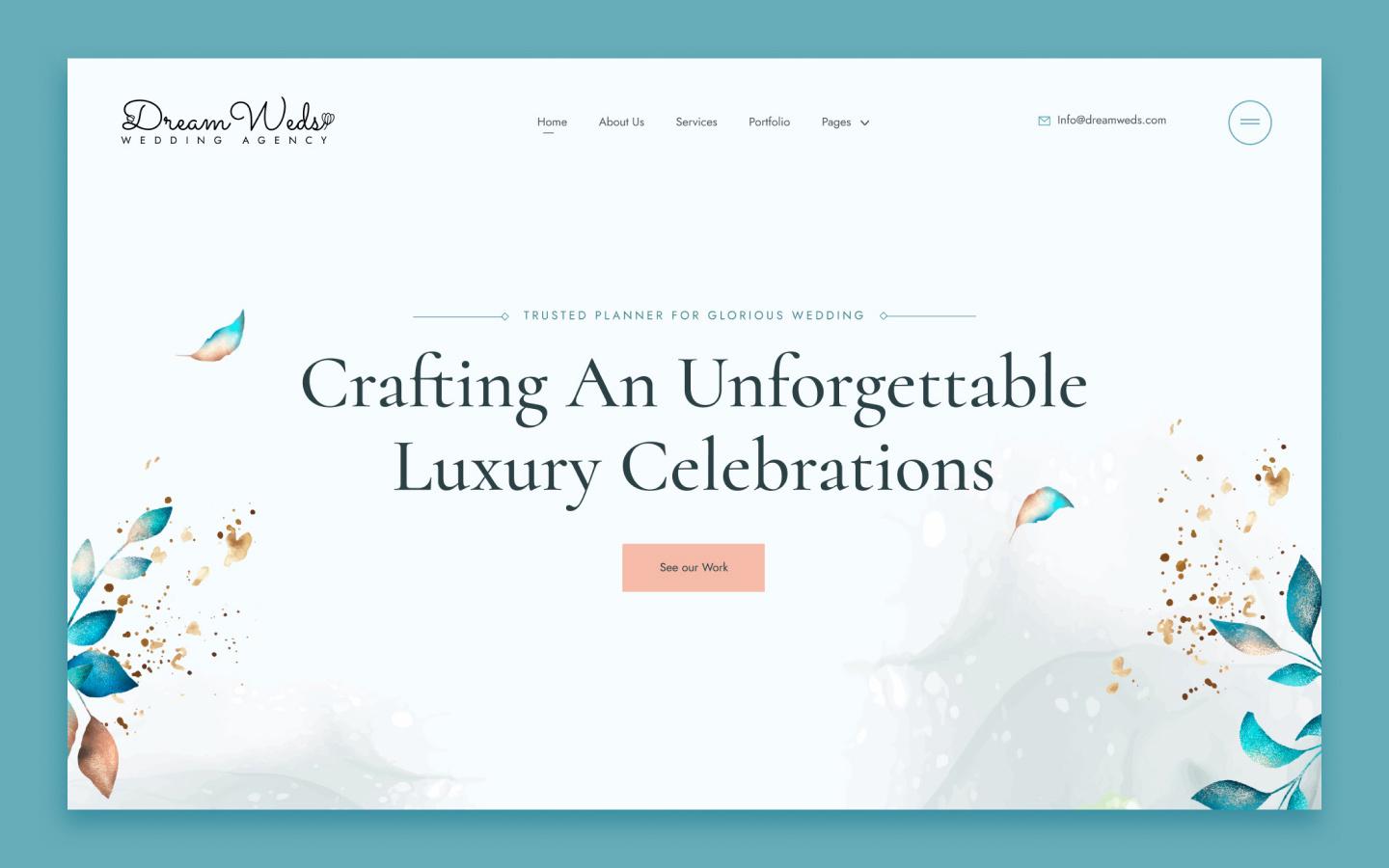 DreamWeds - Wedding HTML5 Responsive Website Template