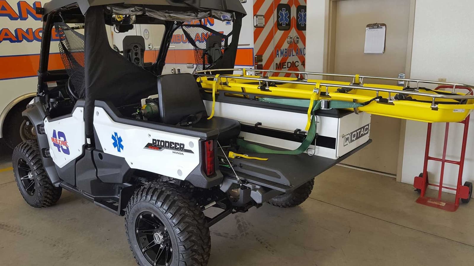 QTAC EMS-R - QTAC Fire and Rescue Apparatus for UTVs and Trucks