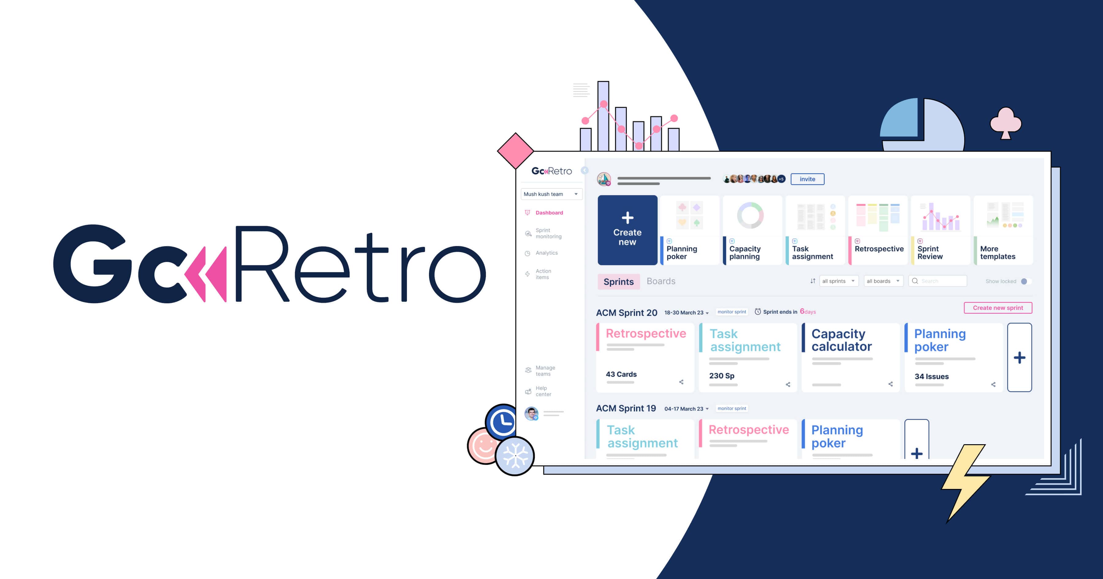 Fun Retro Boards by GoRetro: Free Retrospective Tool Online