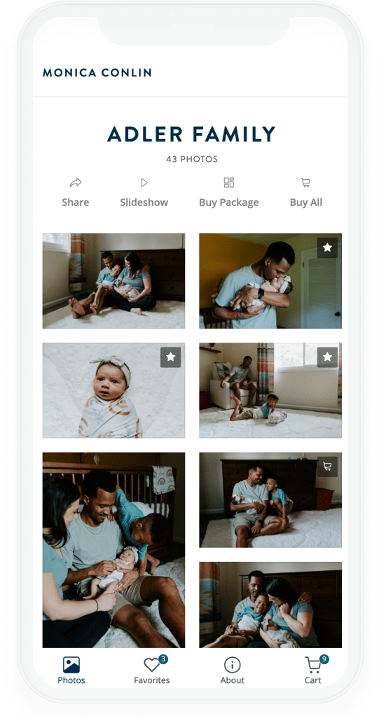 Online Photo Galleries for Photographers | ShootProof